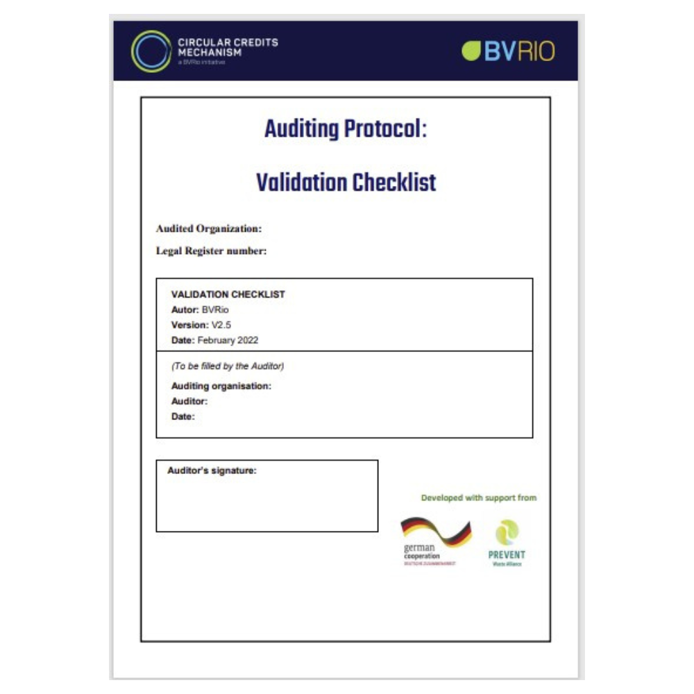 Auditing Protocol: Validation Checklist | BVRIO
