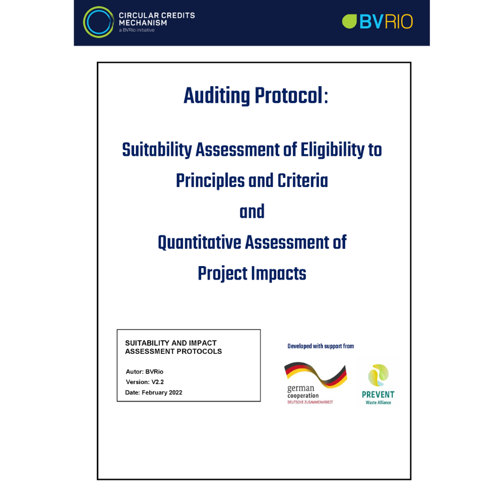 Auditing Protocol: Suitability assessment of eligibility to principles ...
